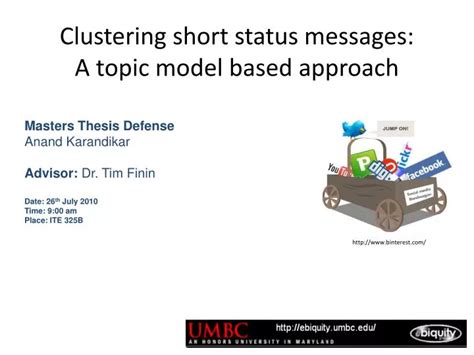 Ppt Clustering Short Status Messages A Topic Model Based Approach Powerpoint Presentation