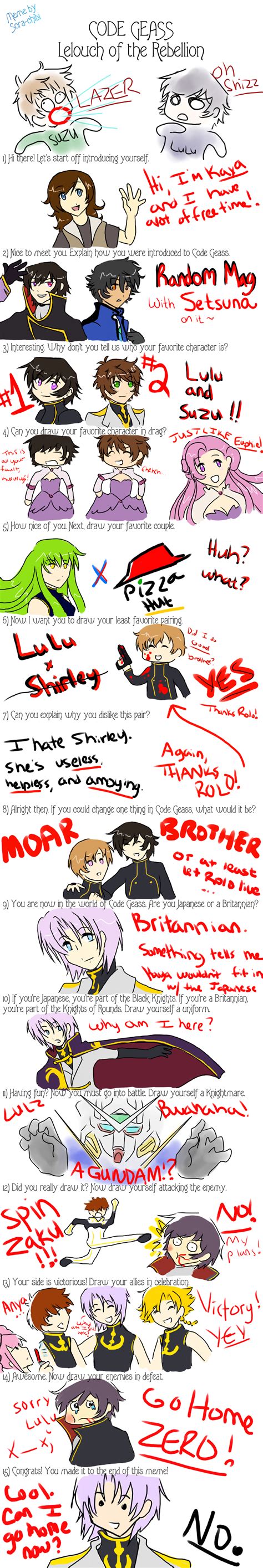 Code Geass Meme By Redwyvern On Deviantart