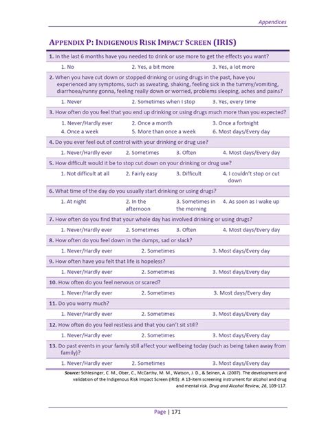 Indigenous Risk Assessment Pdf Medicine Epidemiology