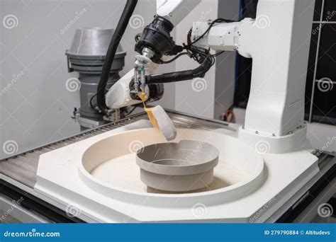 3d Printing And Additive Manufacturing Robot Mixing Materials For New