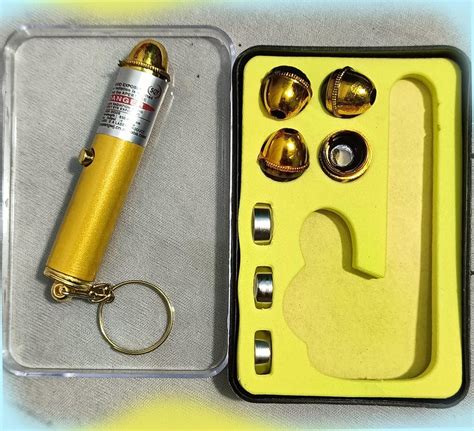 Shivmyra Key Ring Laser Device With Pointer Scanner And Flashlight