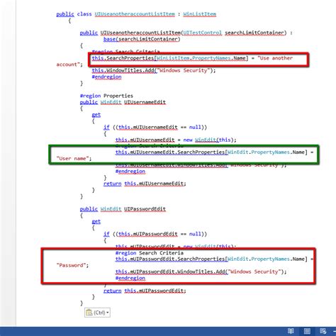 Solution When You Are Unable To Identify Required Properties For Coded Ui Find A Control A