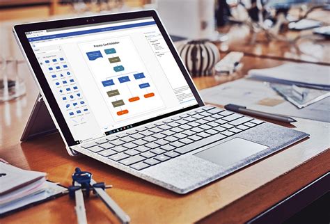 Visio용 순서도 작성 도구 소프트웨어 Microsoft Visio