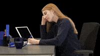 Falling Asleep At Computer 