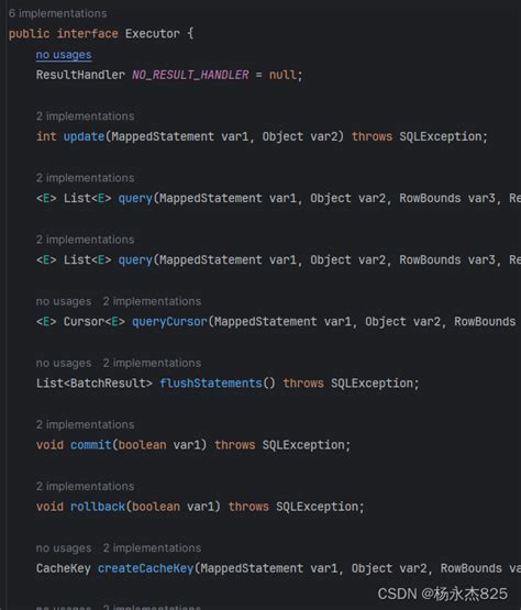 Mybatis Executor执行器介绍mybatis Executor执行器 Csdn博客