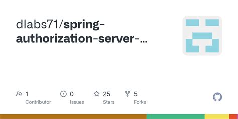 Github Dlabs71spring Authorization Server Example