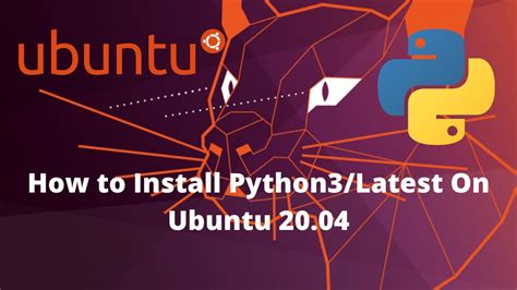 How To Install Python39 In Ubuntu 2004 Lts Youtube