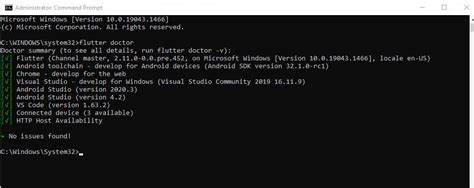 How To Upgrade Flutter Sdk 210 And Enable Flutter Windows Desktop Support