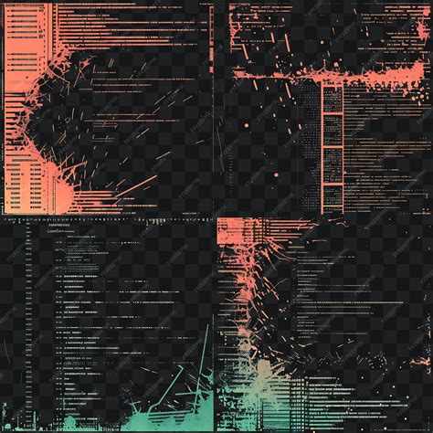 Premium Psd Design Of Hacking Hacking Simulation Terminal Displays