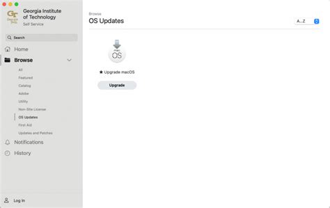 Upgrade Macos Technology Services Organization