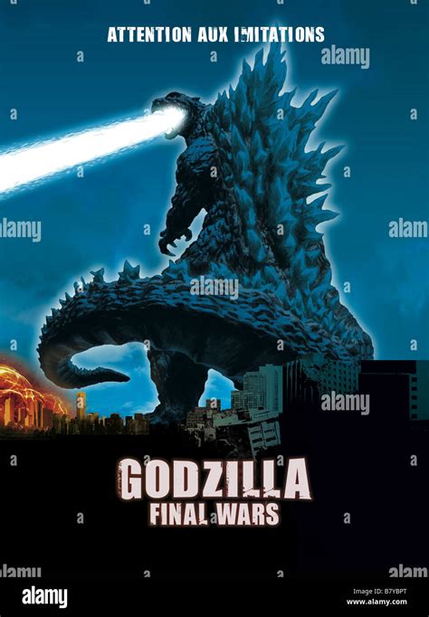 Godzilla Final Wars Plakat Godzilla Final Wars Original Japanese B1