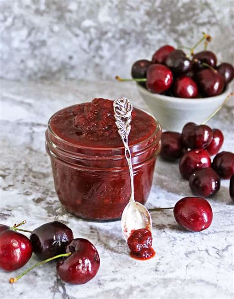 Easy Cherry Chutney A Vegan Recipe By Savory Spin