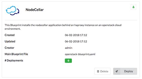 Creating A Deployment Cloudify Documentation Center