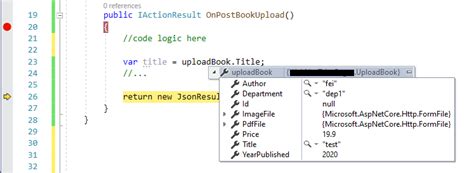 Javascript Send Formdata With Two Files And Text To Controller