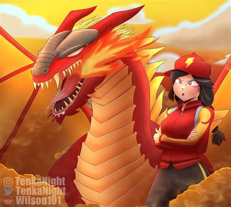 Red Dragon Jessie Redraw Rbrawlstars