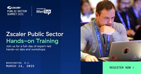 As Part Of The 2025 Zscaler Public Sector Summit We Are Offering A Day Of Training On Monday