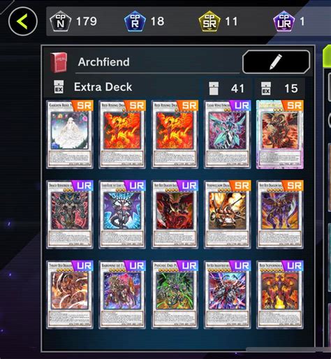 Archfiend Deck Rmasterduel