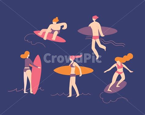 서핑 서퍼 바다 익스트림 스포츠 사진이미지일러스트캘리그라피 Woocat작가