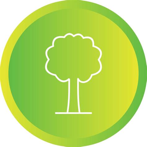 Unique Tree Vector Line Icon 15493092 Vector Art At Vecteezy