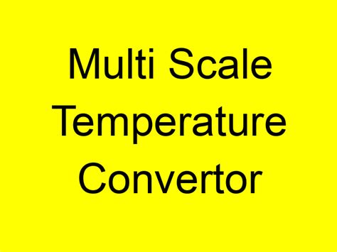 Temperature Converter Free Convert Celsiuskelvin And More