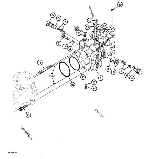 Case 1845c Parts Layout And Component Guide