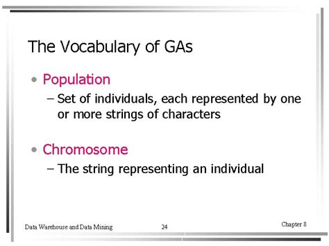 Chapter 8 The Kmeans Algorithm And Genetic Algorithm