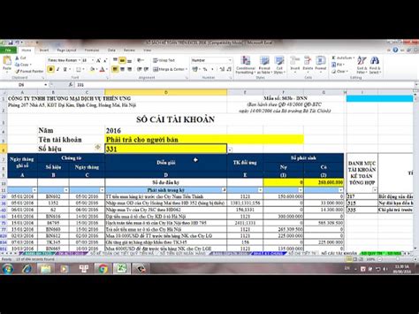 Sổ Cái Tk 331 Hướng Dẫn Chi Tiết Quản Lý Và Tối Ưu Tài Chính Doanh Nghiệp