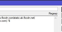 Knowledge Area Mikrotik Layer Regexp Facebook