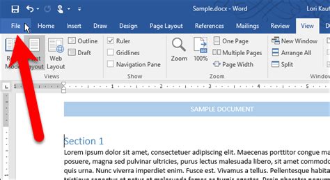 How To Get The Side Ruler In Word 2016 Loptetasty