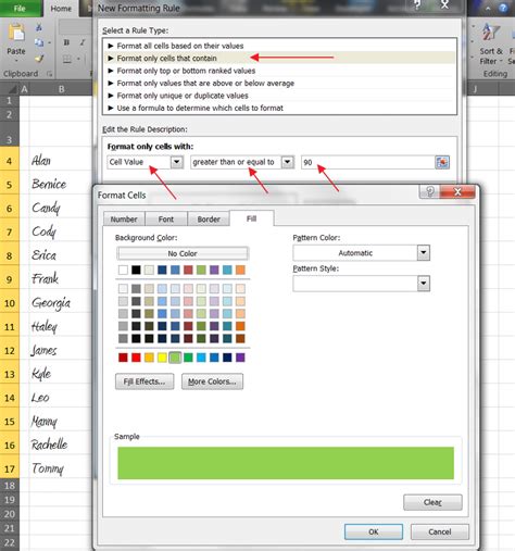The Art Of Formatting Excel Conditional Formatting Experts Exchange