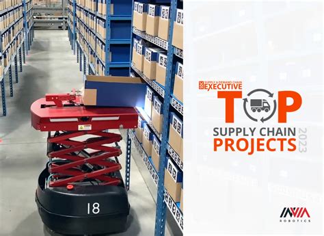 Top Supply Chain Project 2023 Award For Invia Robotics