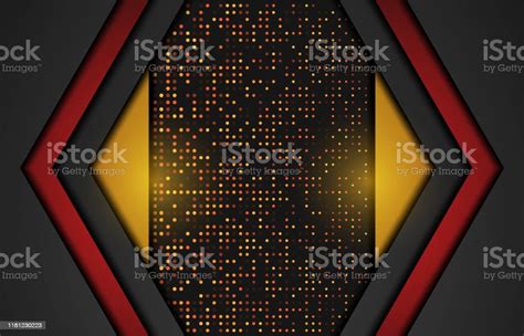 반짝이 효과와 현대 배경입니다 추상 현실적인 종이 컷 배경 추상 기하학적 배경입니다 벡터 3d 그림입니다 벡터 일러스트 레이션 Eps 10 3차원 형태에 대한 스톡 벡터