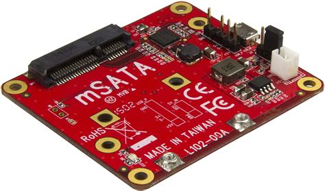 StarTech USB To MSATA Converter For Raspberry Pi And Development Boards USB To Mini SATA