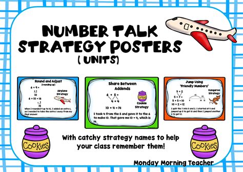 FREE Addition Strategy Posters To Support Your Class During Number Talks Addition Strategies