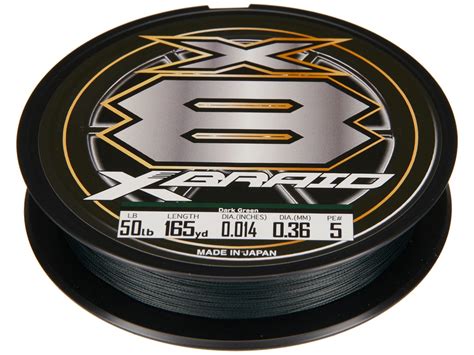 XBraid X8 Braid Braided Line Dark Green | Tackle Warehouse