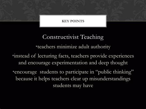 Constructivism Theory Pptx