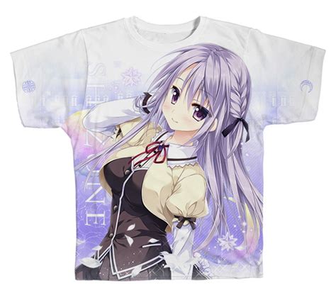 「乙女が結ぶ月夜の煌めき」冷泉雫音 両面フルグラフィック Tシャツ Mサイズ フィギュア・グッズ通販 Fanza通販