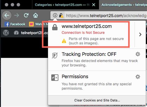Quick Tip Tracing Insecure Items On SSL Pages Using Firefox Telnetport Com