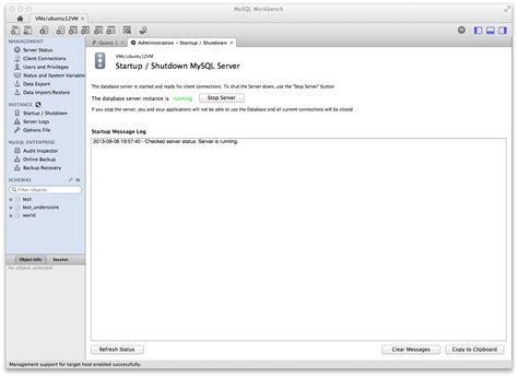 Mysql Mysql Workbench Administration