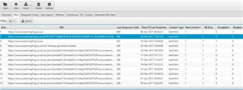 22 Ways To Analyse Logs Using The Log File Analyser Screaming Frog
