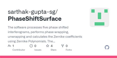 Github Sarthak Gupta Sg Phaseshiftsurface The Software Processes Five Phase Shifted