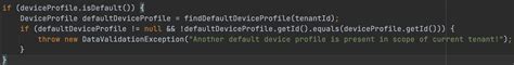 问题记录 运行报错Another default device profile is present in scope of current tenant ThingsBoard