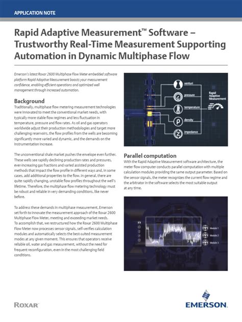 rapid adaptive measurement software trustworthy real time measurement