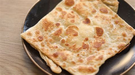在家也能做印度飞饼，外皮酥脆，教你简单的做法 Roti Canai Recipe Youtube