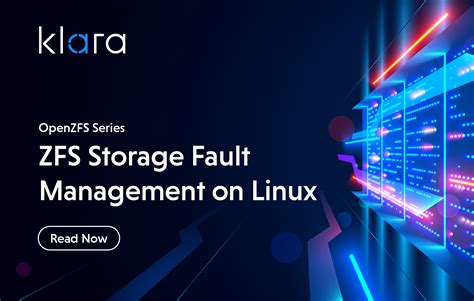 Zfs Storage Fault Management On Linux Klara Systems