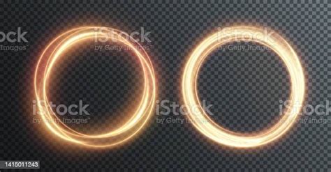 기술적 배경 가벼운 유리 골드 프레임 사각형 타원형 직사각형 원 허드 Png입니다 미래 지향적 인 색조 밝은 노란색 프레임의