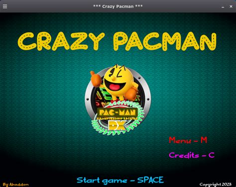 Github Byabaddon Pygame Crazy Pacman