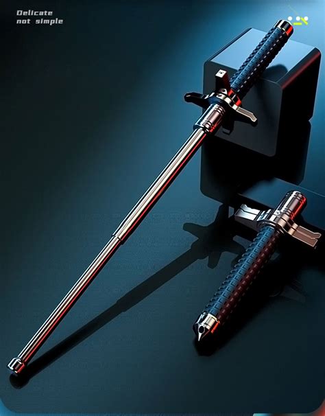 Outdoor Multifunctional Hiking Stick Self Defense Telescopic Stick