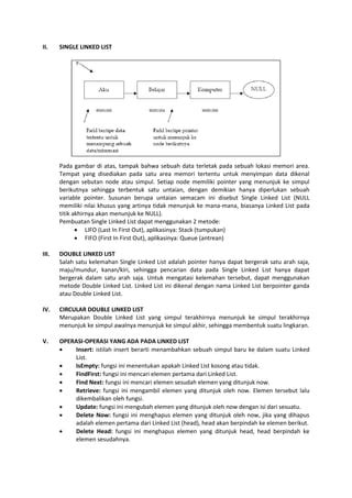 Linked List Dalam Struktur Data PDF