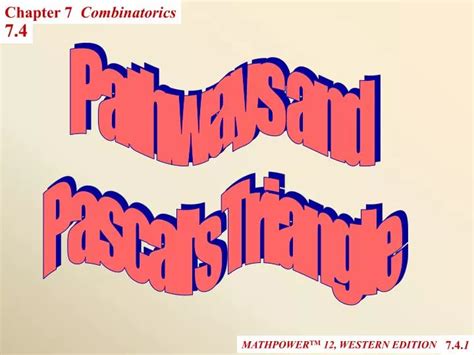 PPT Pathways And Pascal S Triangle PowerPoint Presentation Free Download ID 2387816